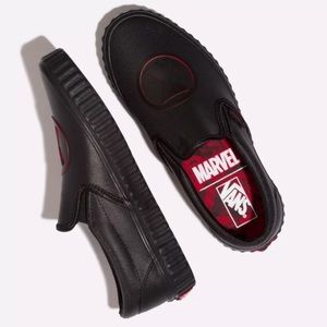Vans | Shoes | New Vans Marvel Black Widow Slip On | Poshmark